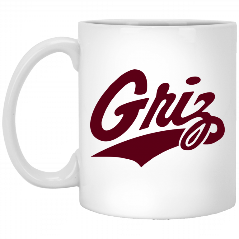 Montana Griz Logo 11 oz. White Mug - Diana T-shirt