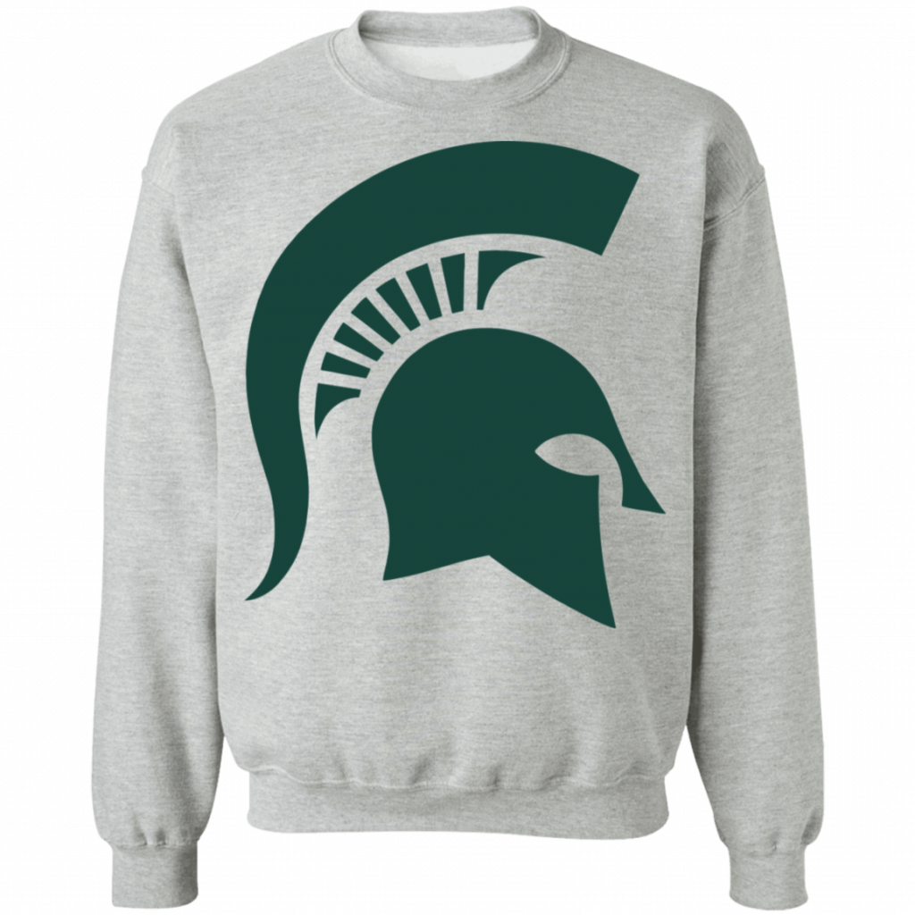 Michigan State Athletics Logo Crewneck Sweatshirt - Diana T-shirt